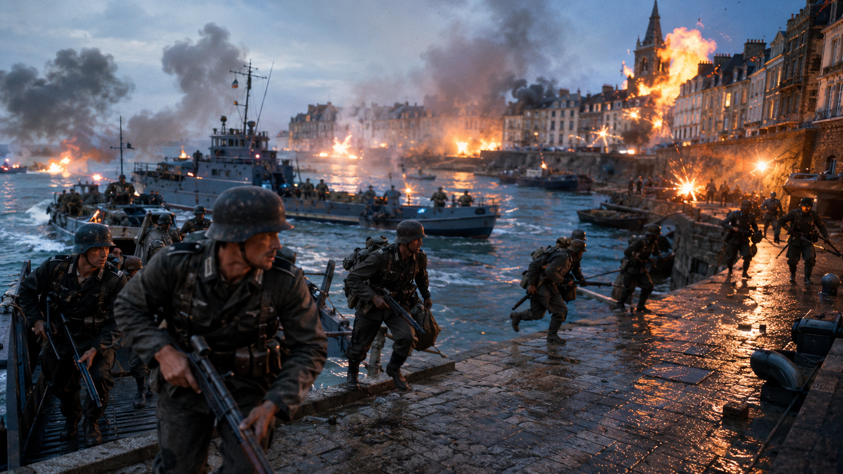 The Nazi raid on liberated France launched from the forgotten Channel ...