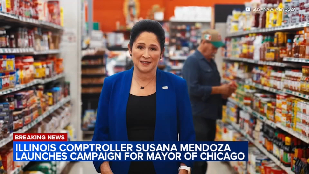 Illinois Comptroller Susana Mendoza launches campaign for mayor of Chicago