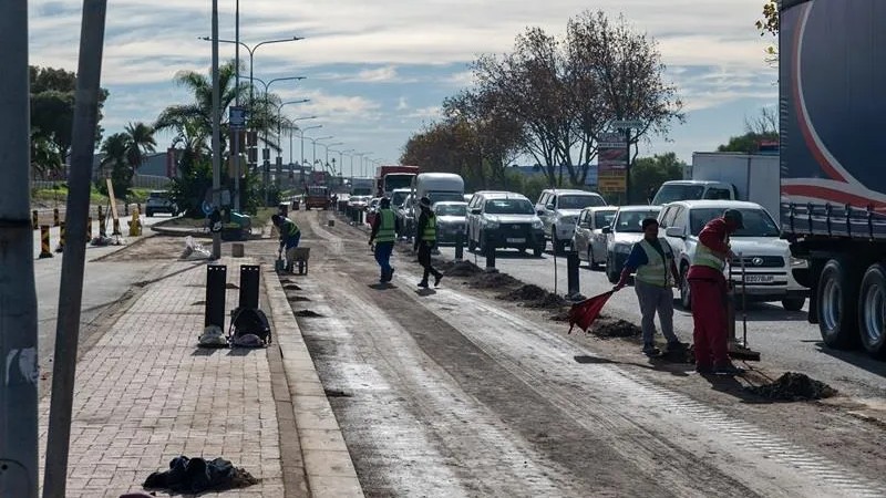 Bellville road rehabilitation project shows progress