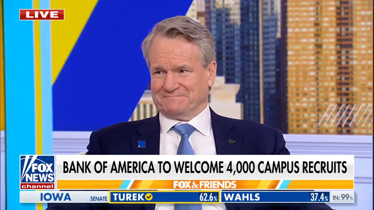 Brian Moynihan on AI's impact on jobs, Bank of America's campus hiring ...