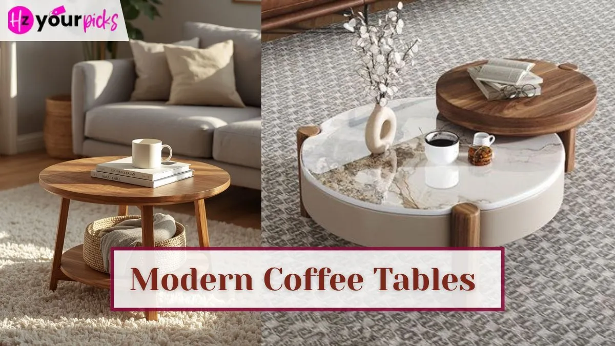 Modern coffee tables that instantly make your living room feel more stylish