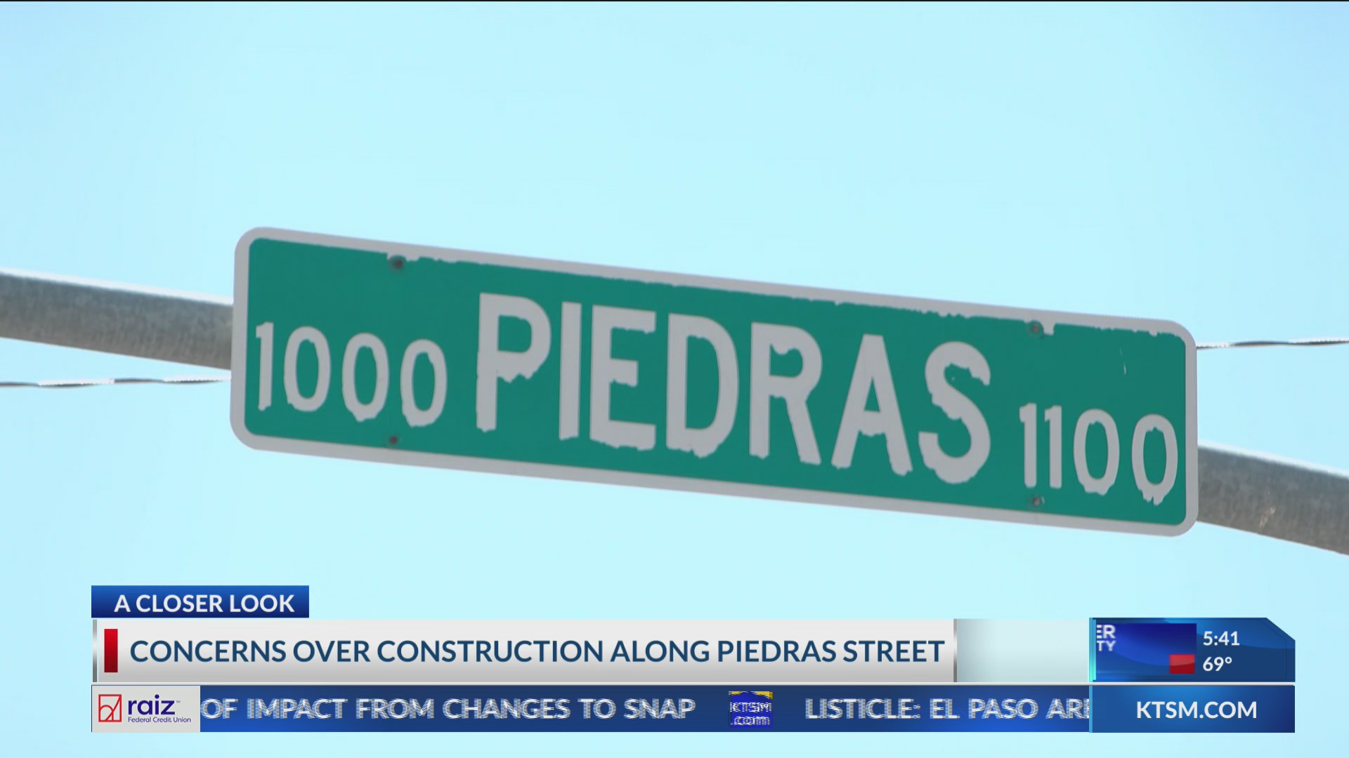 Street construction sparks concerns, challenges