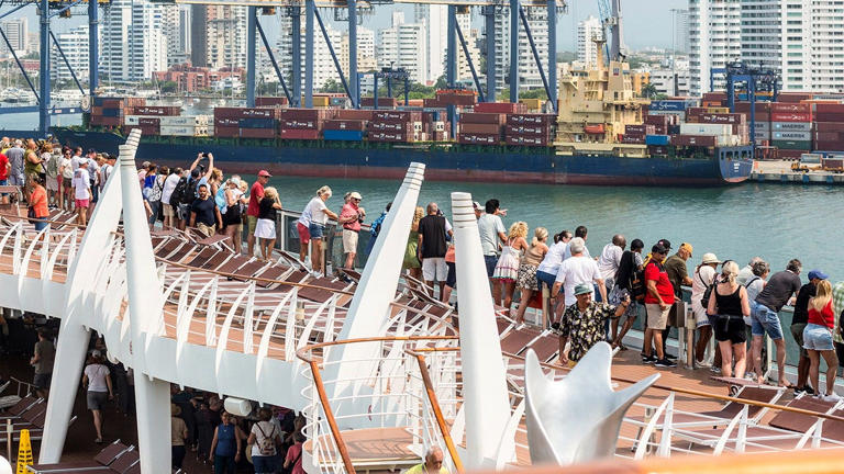Cruise passenger hailed as hero after jumping into water to save 84 ...