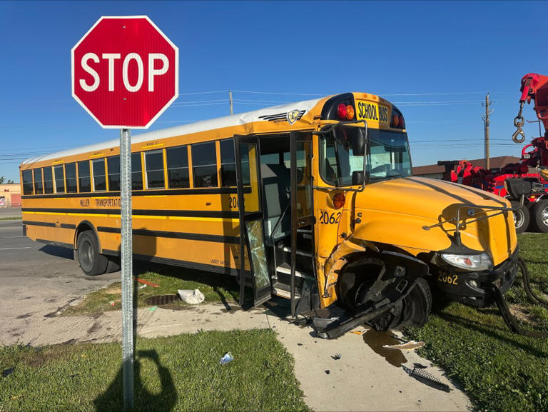 School bus, SUV involved in east side crash