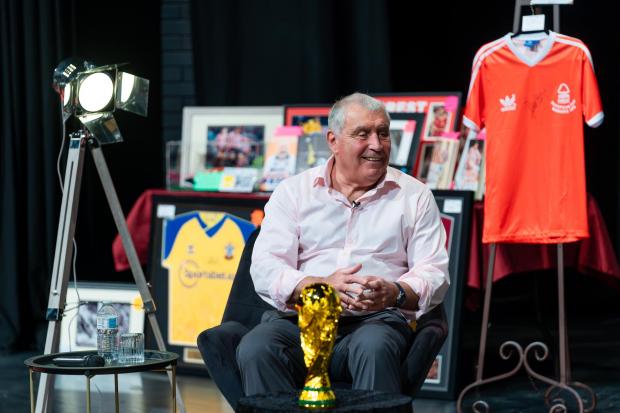 Peter Shilton relives 'Hand of God' hurt and career highs at Medina Theatre