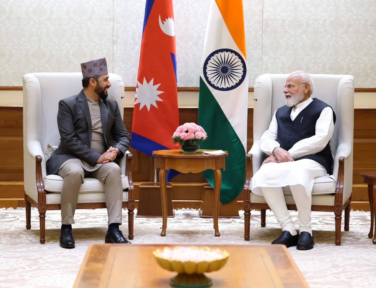 Lamichhane, Modi signal reset in Nepal-India ties