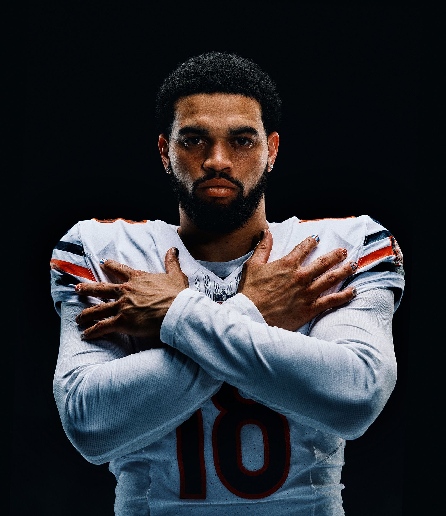 Caleb Williams's painted nails take center stage on Madden NFL 27 cover