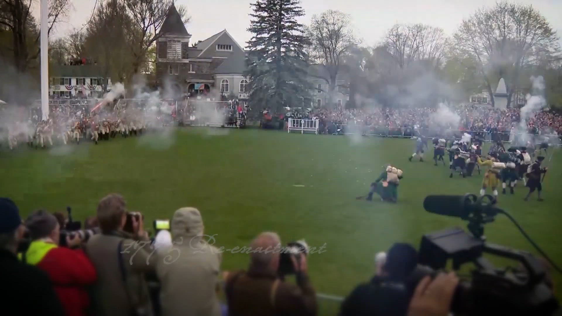 The first sparks of revolution in the original 13 colonies | America 250