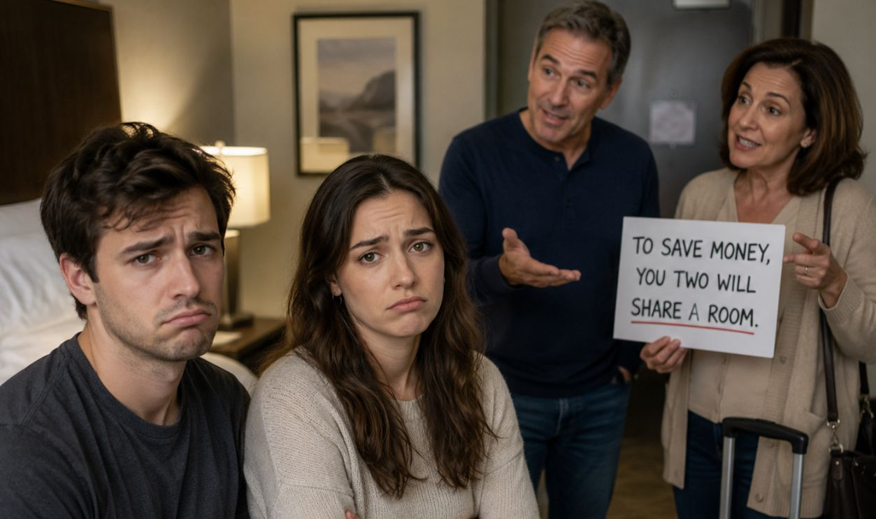 My parents insist on sharing hotel rooms on family trips to save money ...