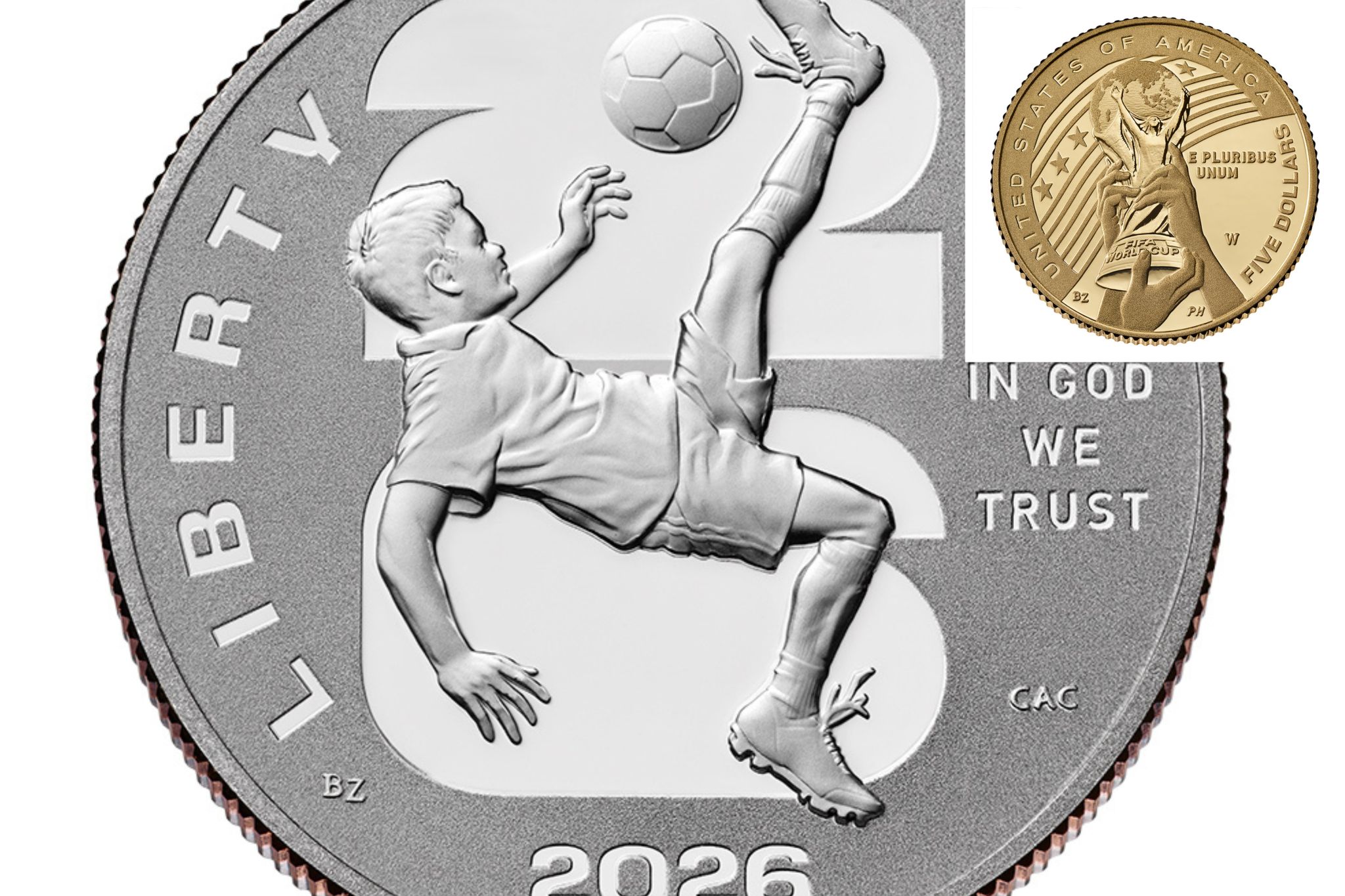 US Mint unveils FIFA World Cup coin designs: how to get them