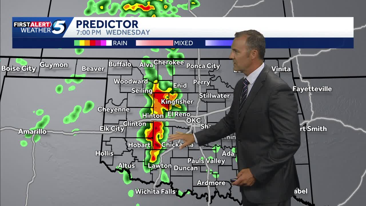 Timeline: Showers and thunderstorms bring flash flooding threat, low ...
