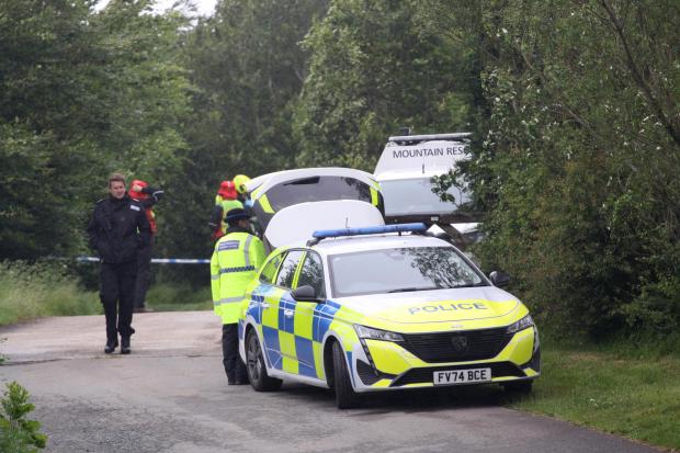 Three crew members die after Royal Navy helicopter crash in Devon