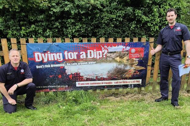 Water safety information put up around river in wake of 12-year-old boy ...