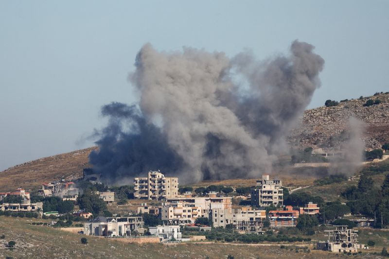 Israel says Hezbollah launched rockets, testing US.-mediated deal