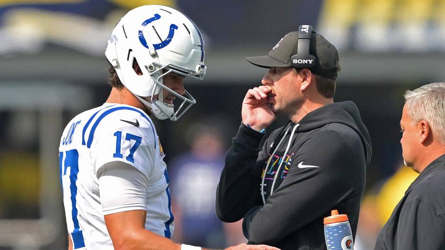 Colts' Shane Steichen gets candid on Daniel Jones' progress