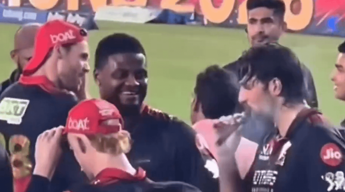 Tim David spotted with cigar on the field? Fan questions authenticity ...