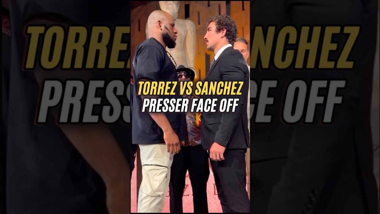 Richard Torrez stares down Sanchez in intense face-off at presser