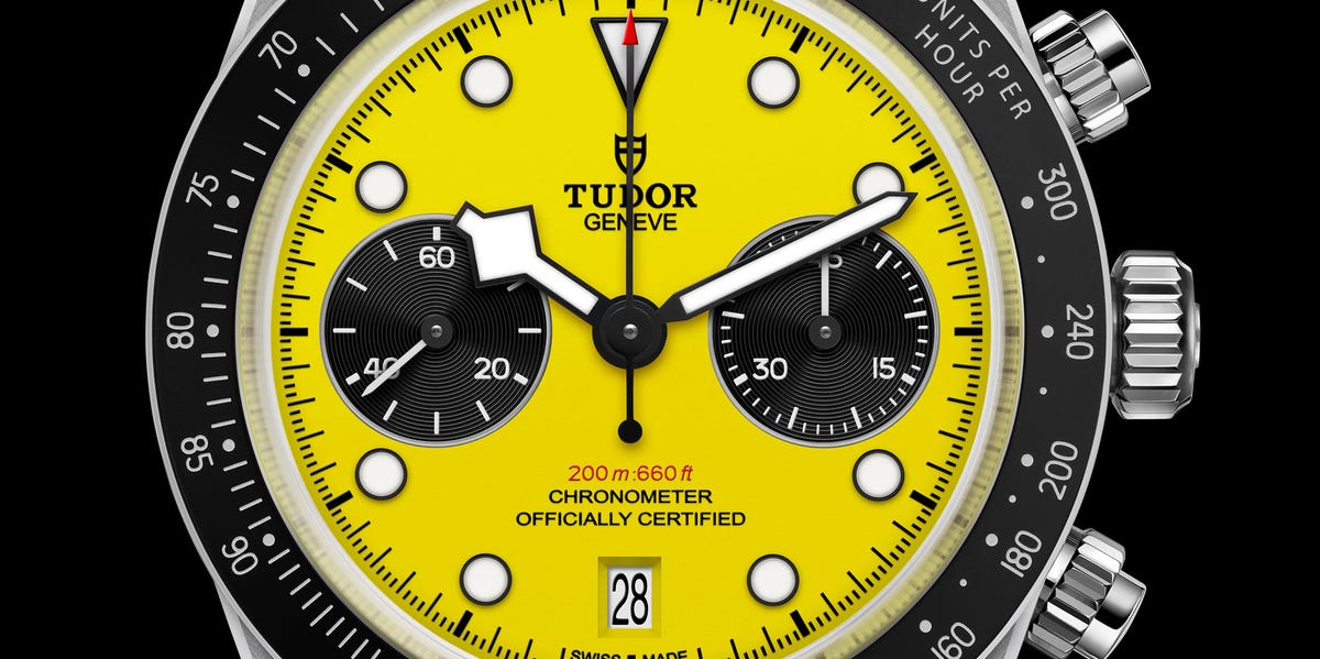 Tudor just released the bright yellow watch everyone will be talking ...