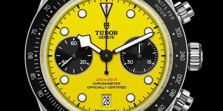 Tudor just released the bright yellow watch everyone will be talking ...