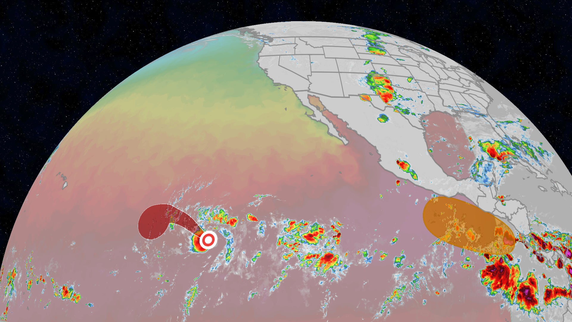 Eastern Pacific: Tropical depression to become Amanda today