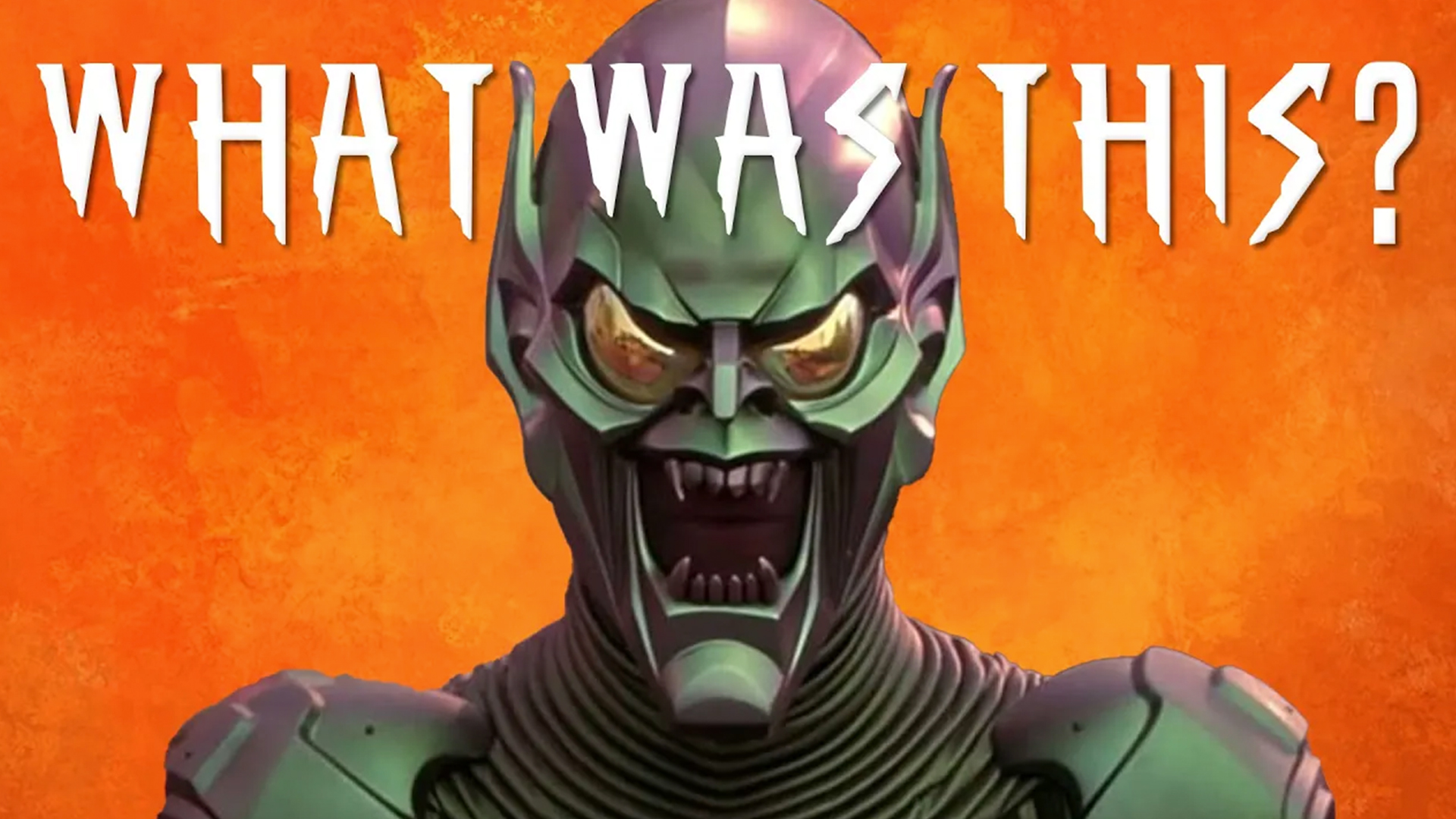 Examining the design flaws of the Green Goblin mask