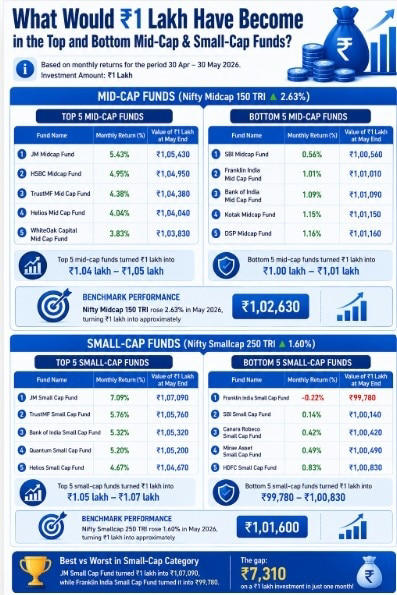 Small cap vs mid cap funds: Which mutual fund category came out on top ...
