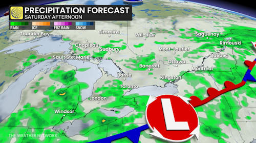 Ontario's longest dry stretch in months will come to an end this weekend