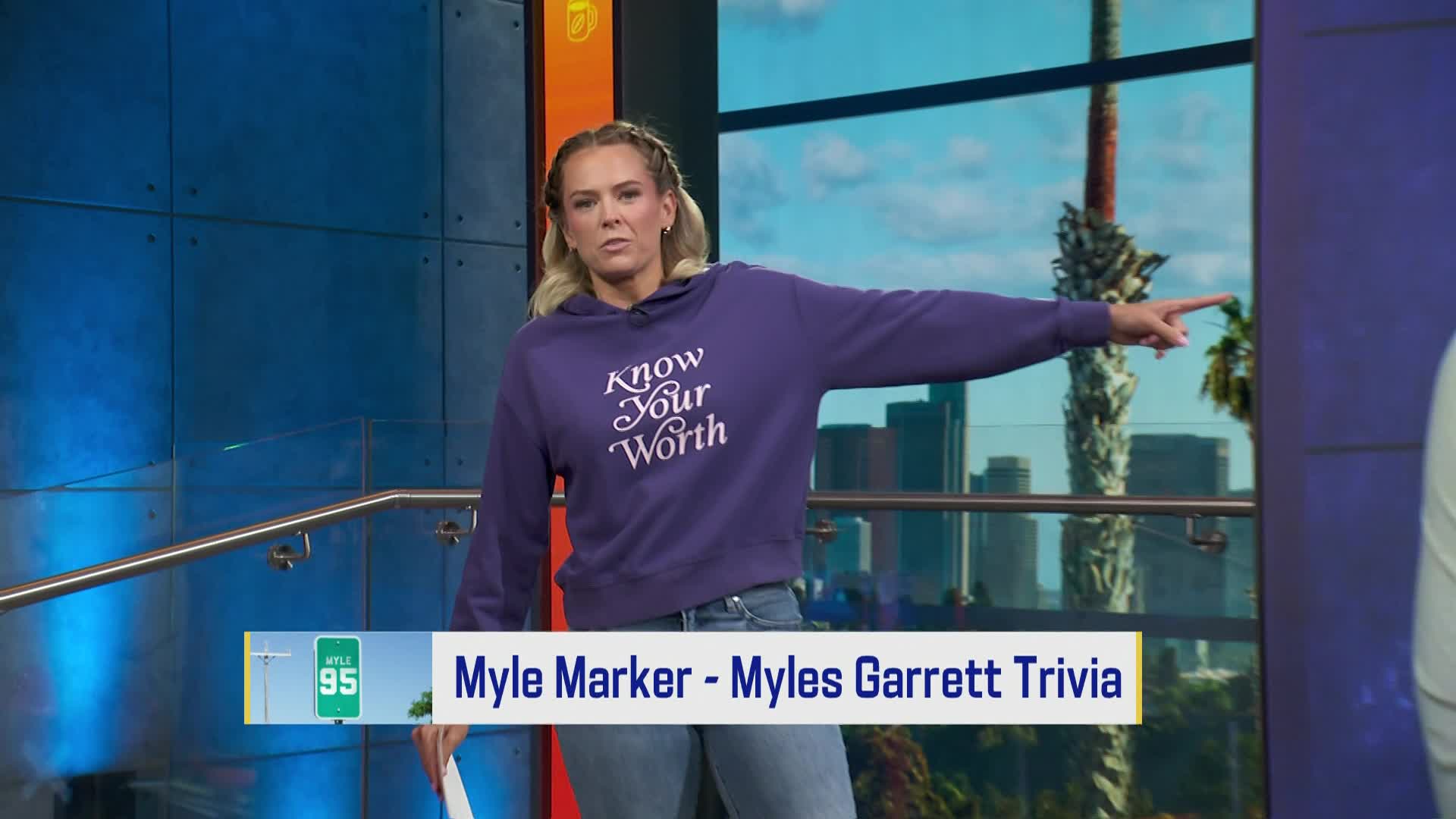 Myles Garrett trivia 'GMFB'