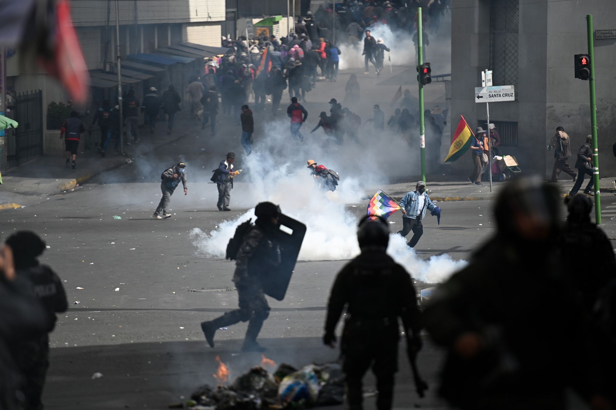 Two ministers reported to have left Bolivia's government