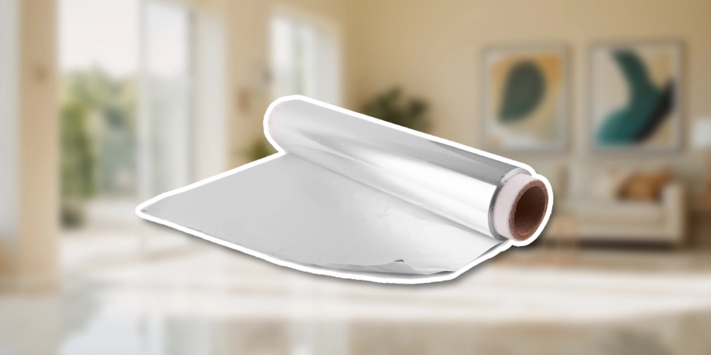 En bit aluminiumfolie är allt som krävs – så håller du bostaden sval i ...
