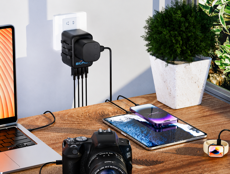 This compact travel adapter works in more than 150 countries - and it's ...
