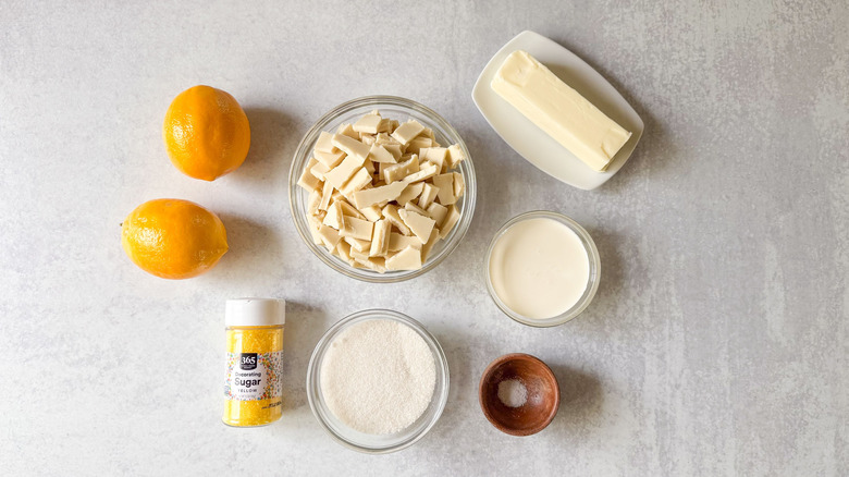 Simple lemon truffles recipe