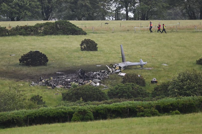 Three Royal Navy crew members die as helicopter crashes in Devon in ...