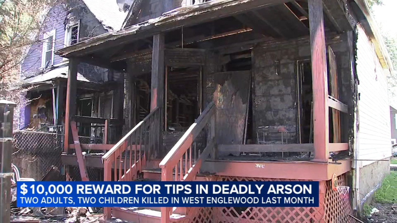 $10K reward offered for tips in West Englewood arson that killed 4
