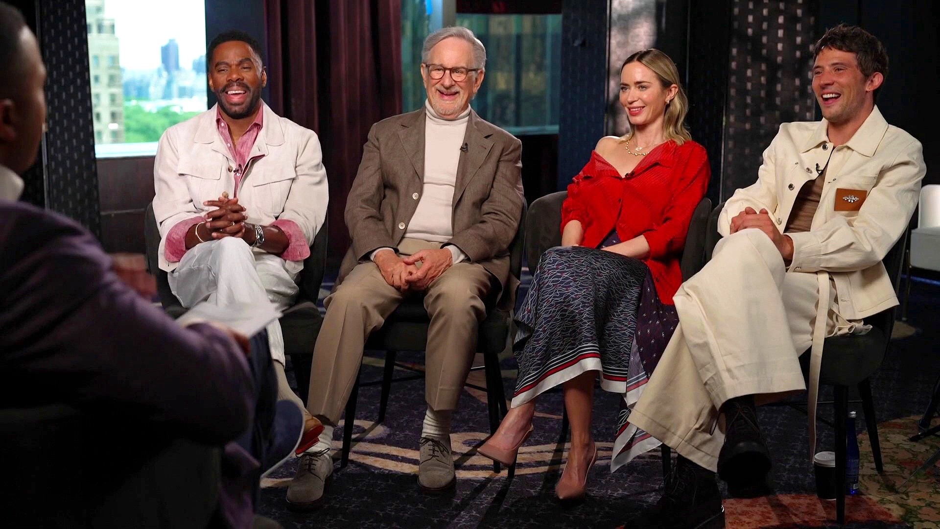 Steven Spielberg and 'Disclosure Day' cast talk new sci-fi epic