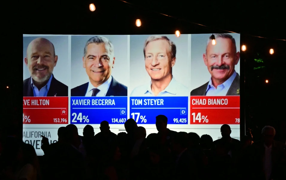 California governor's race still too close to call