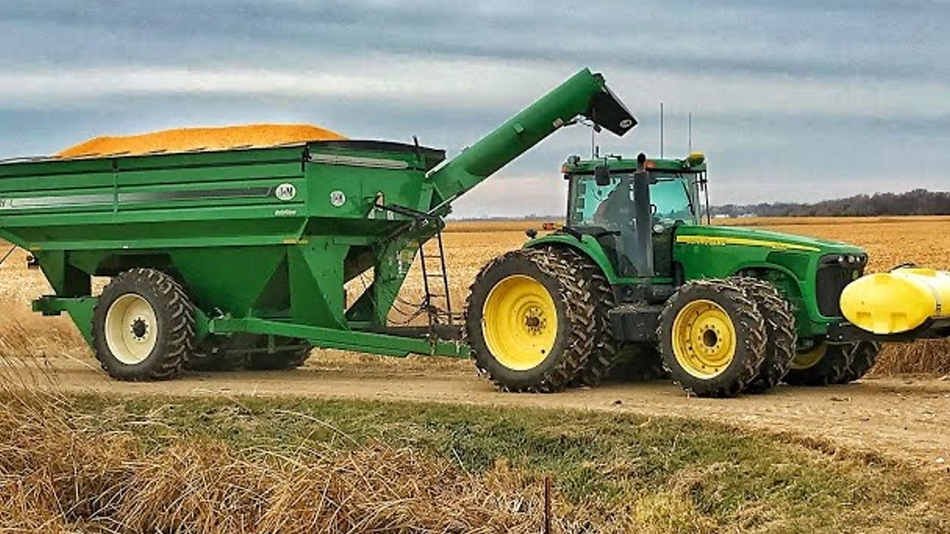 We sold our best tractor
