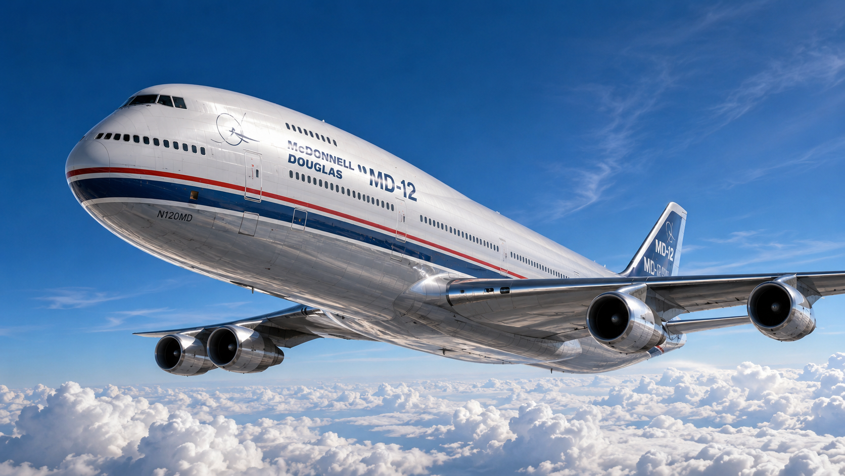 The MD-12 - McDonnell Douglas’ double-deck jumbo that arrived too early
