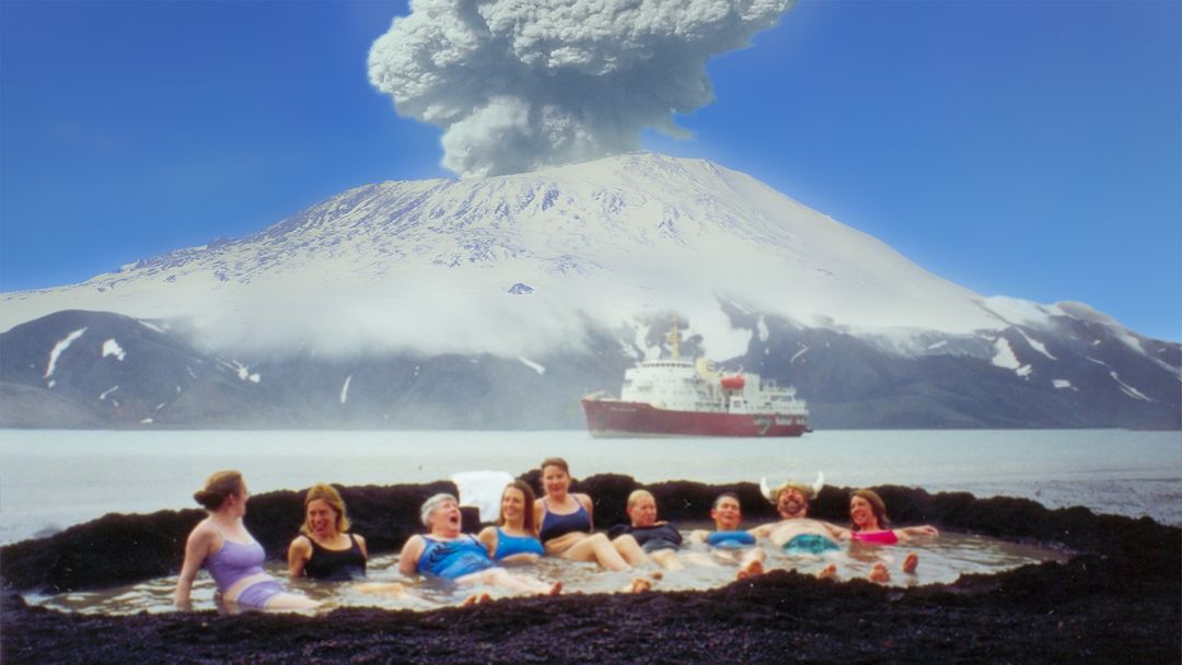 This is why thousands of penguins live on an active volcano