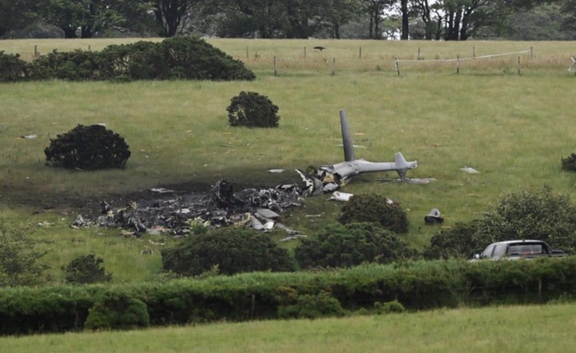 Royal Navy helicopter crash leaves three dead