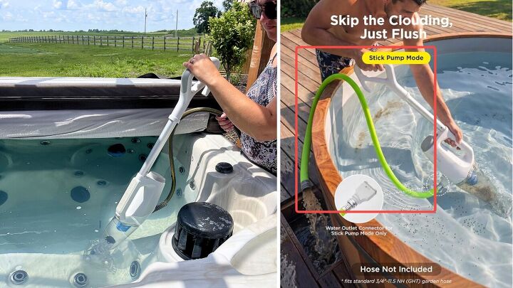 The most annoying thing about hot tubs isn’t leaves