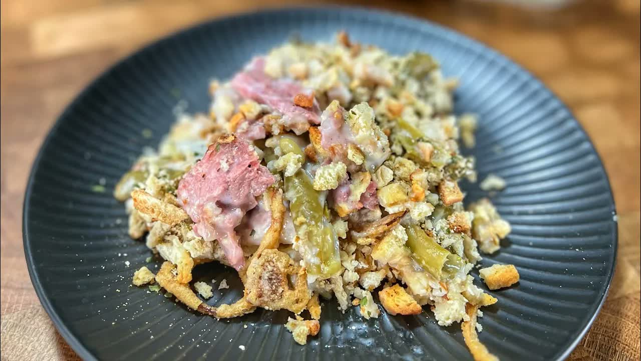 Easy smoked turkey casserole for dinner