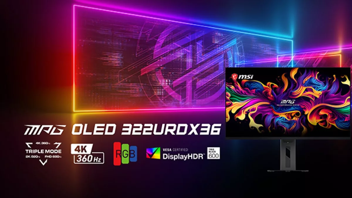 MSI presents the world’s first triple mode monitor at Computex with MPG ...