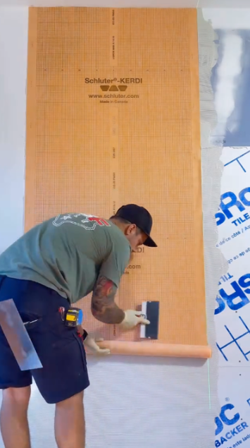 Waterproofing walls step 3: Thoughts on this method