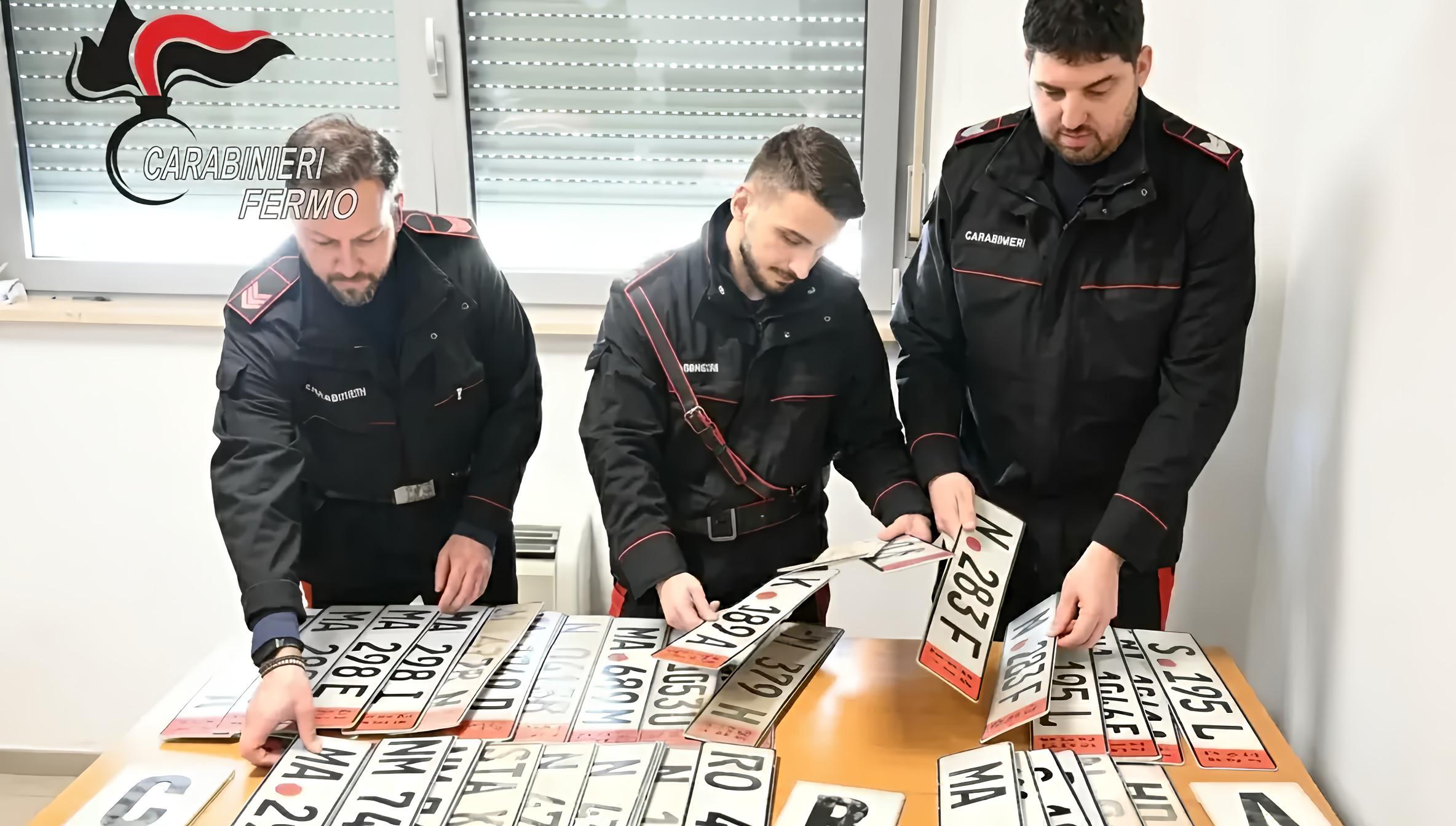 Auto importate e targhe false a Fermo: scoperta rete di irregolarità ...