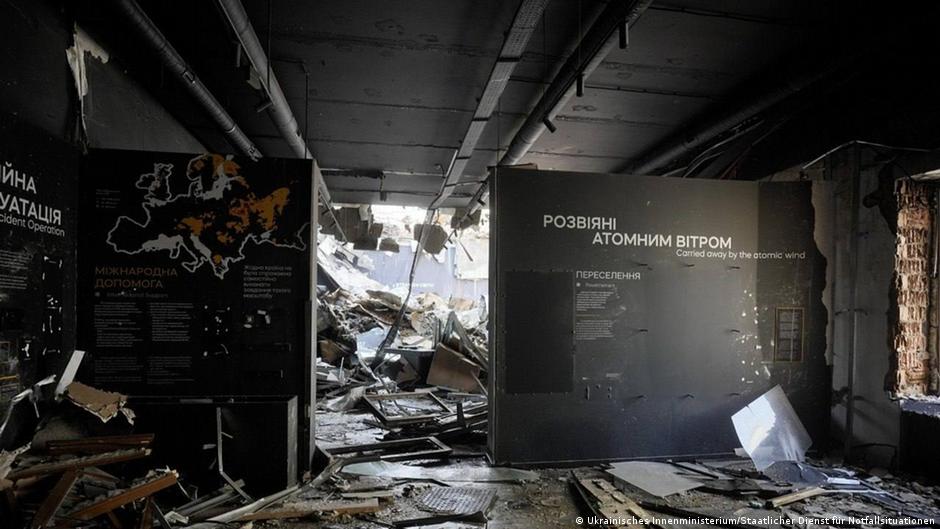 Russischer Angriff: Was im Tschernobyl-Museum in Kyjiw vernichtet ist