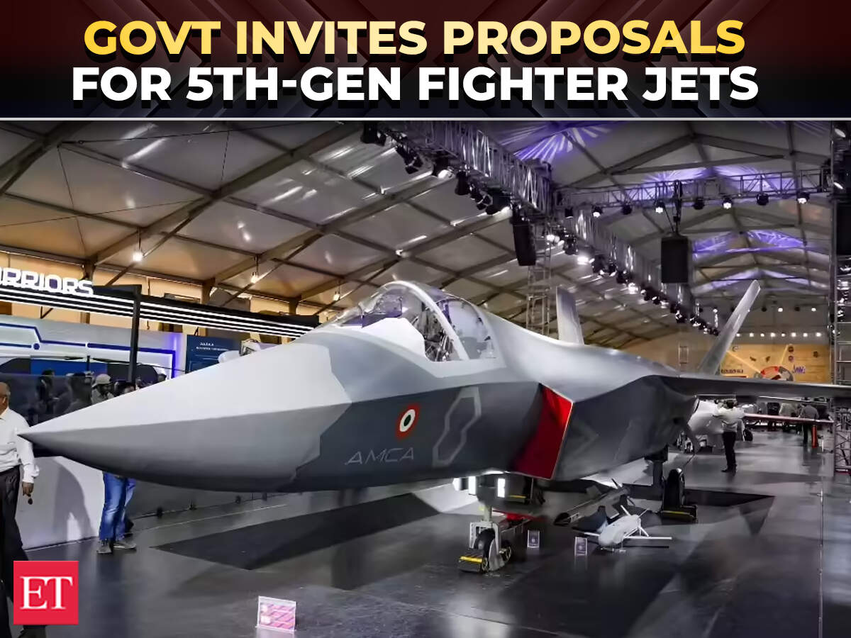 5th-gen fighter jet: India invites proposals, 3 private bidders ...
