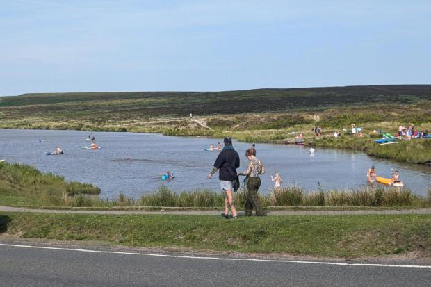 Safety fears grow as heatwave crowds head to open water hotspot