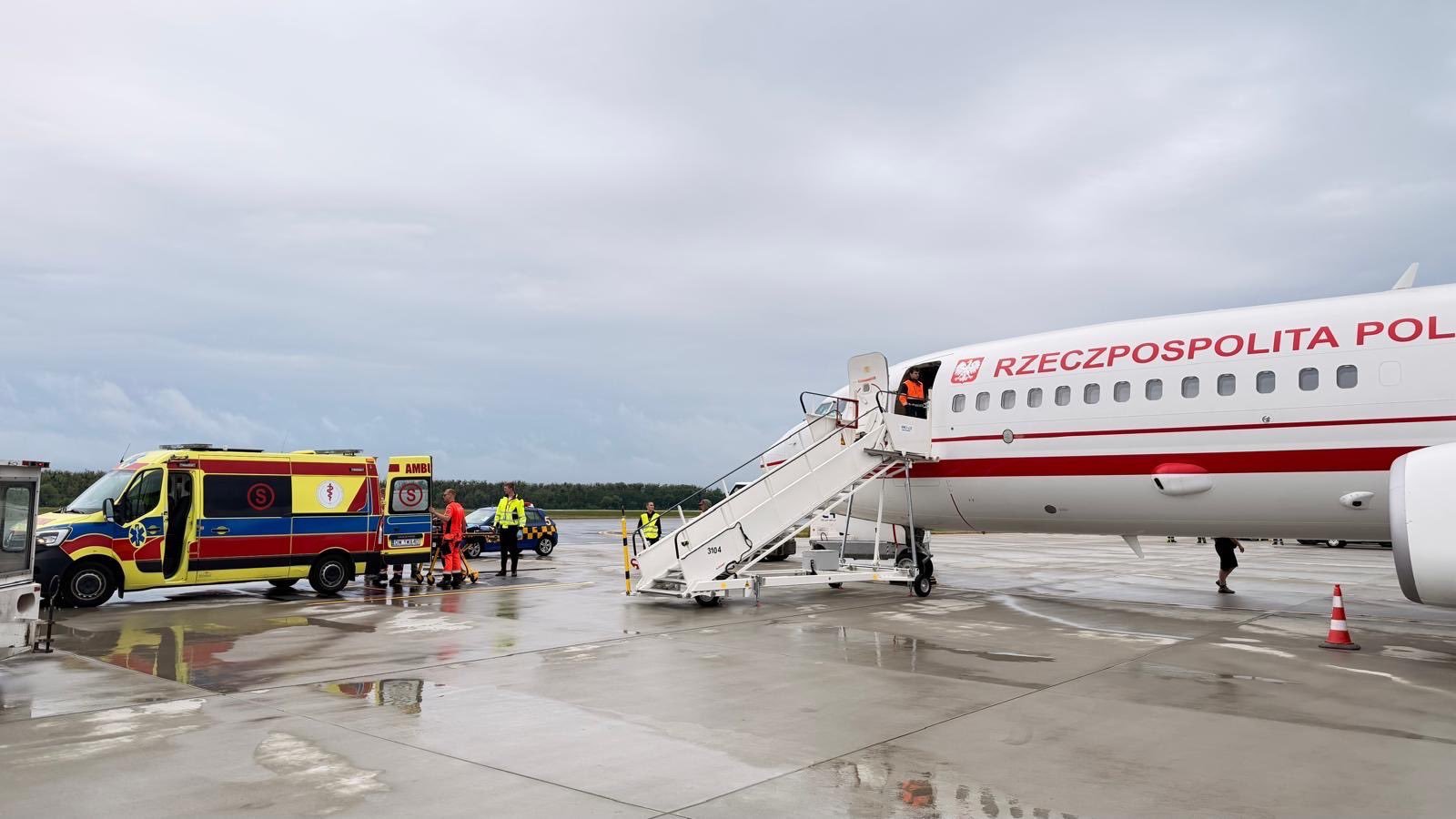 Zakończył się transport medyczny 24‑letniej Klaudii. Jest we Wrocławiu ...