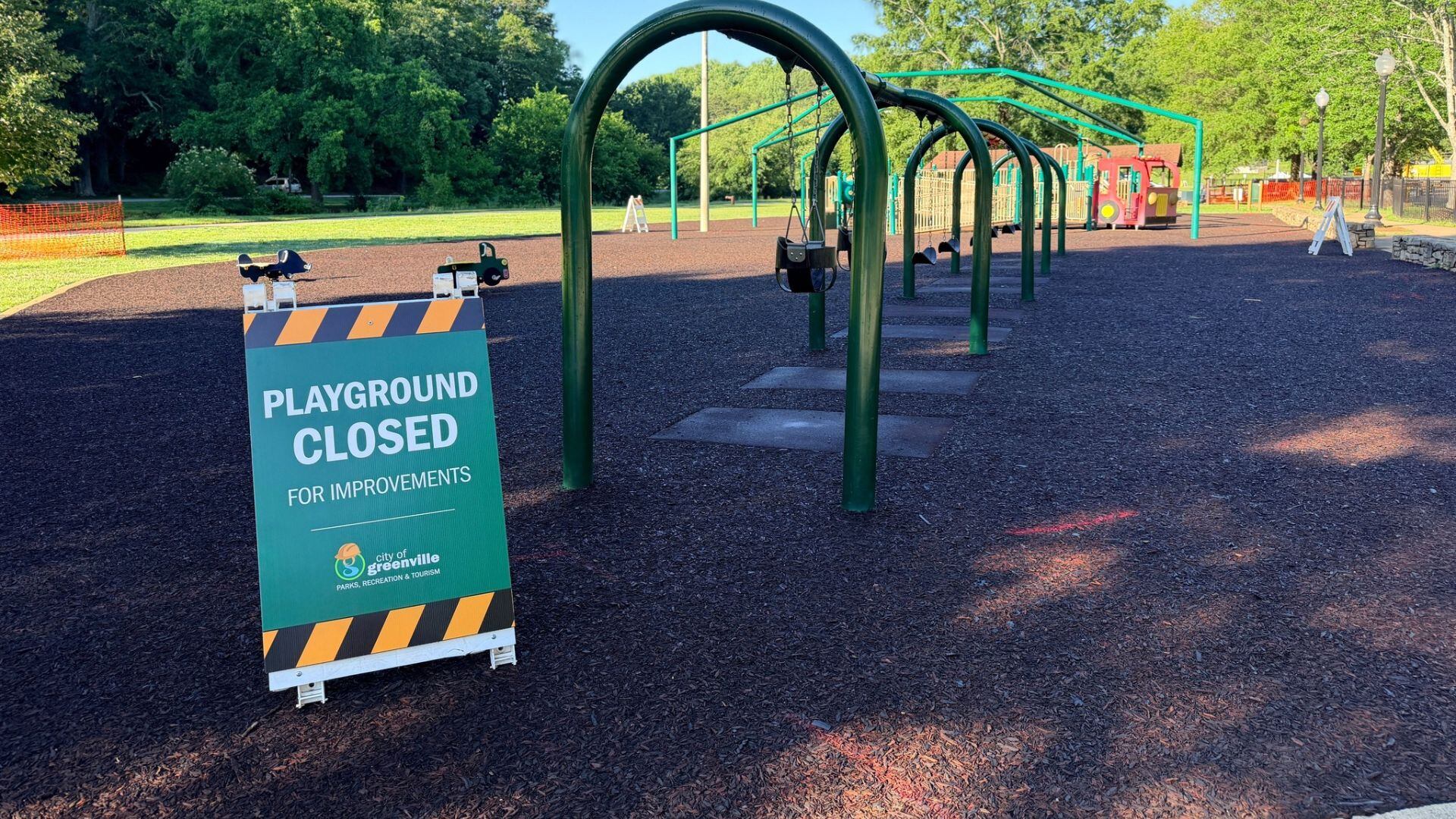 Greenville announces popular park closure for renovation project